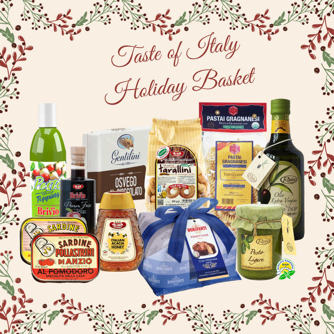 Taste of Italy Holiday Basket – Alma Gourmet