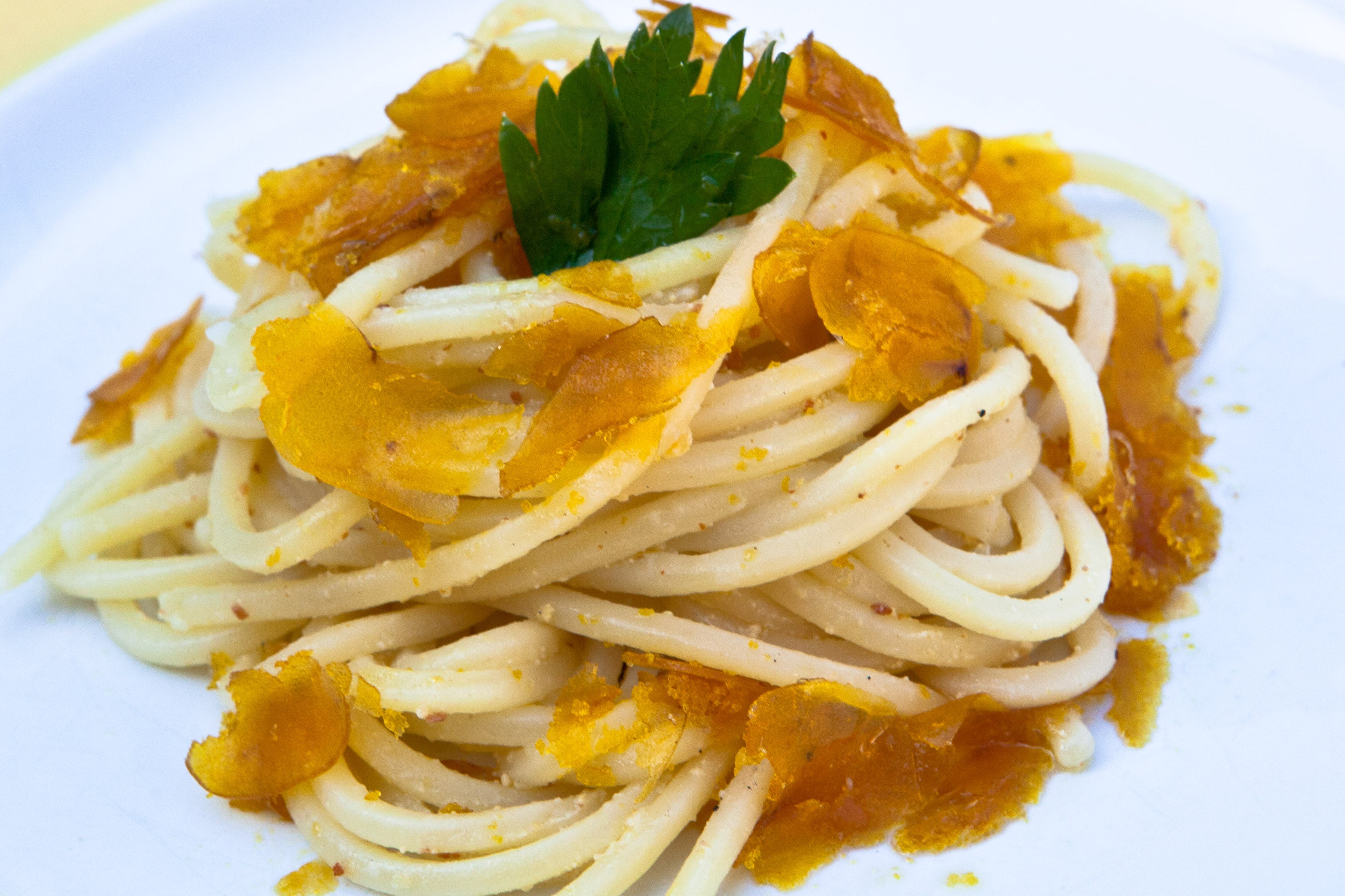 Spaghetti Bottarga and Sea Urchin Roe