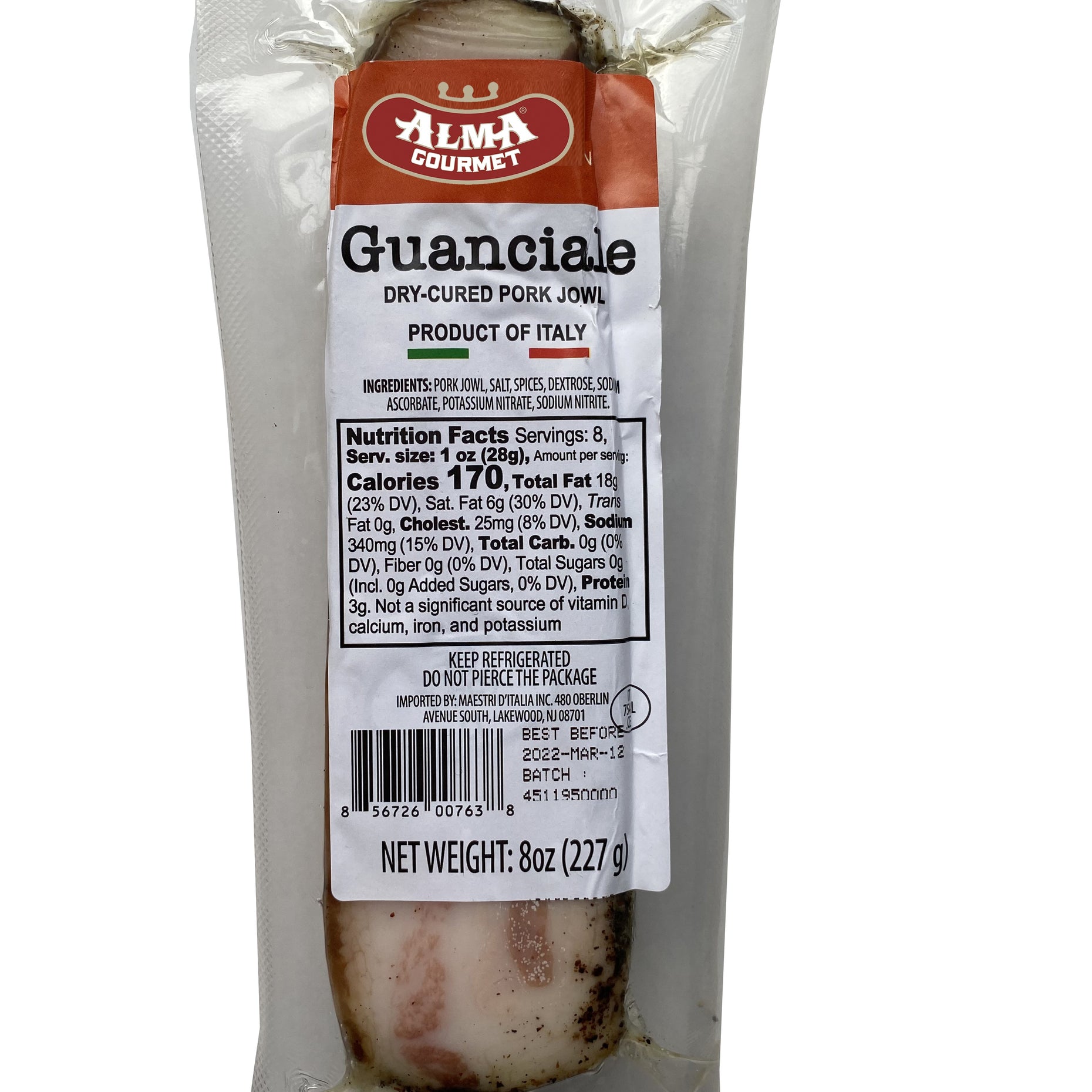 Shop Alma Gourmet Italian Guanciale Imported from Italy | Alma Gourmet ...