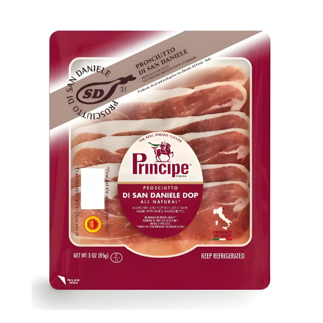 Principe Prosciutto di San Daniele DOP - 3oz Sliced