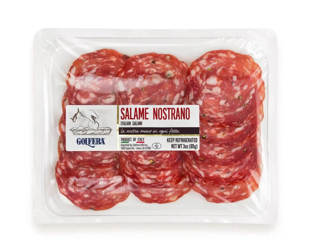 Golfera - Pre-sliced Nostrano Italian Salami 3oz (85g)