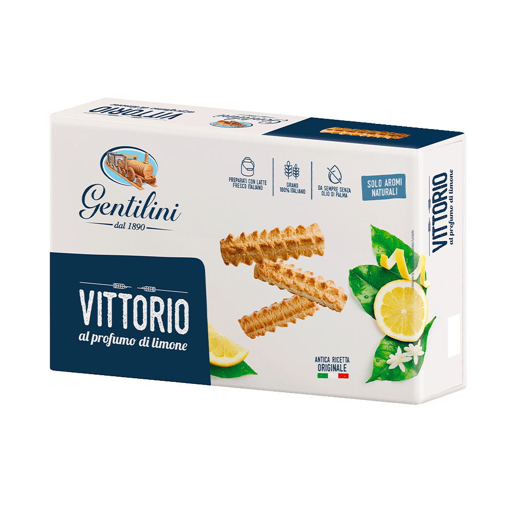 Biscotti Gentilini Lemon-Scented Vittorio